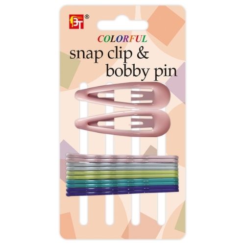 Snap Clip & Bobby Pin - Colorful by Beauty Town – Waba Hair and Beauty ...